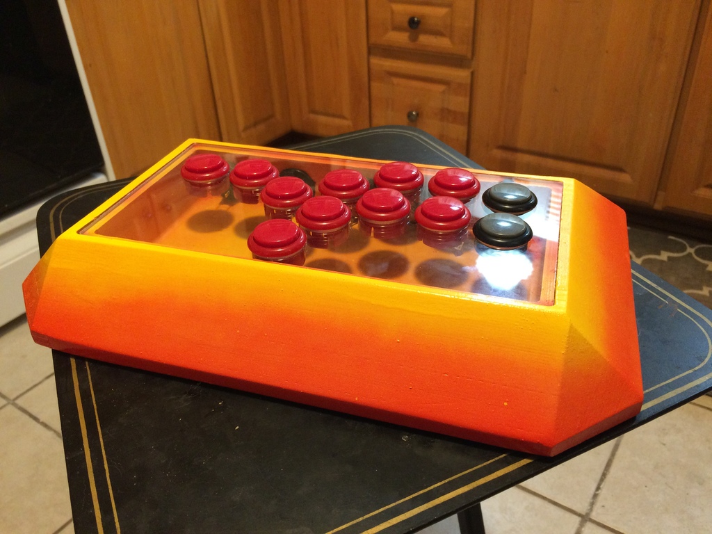 Arc1 Arcade Fightstick by Linkreincarnate | Download free STL model ...