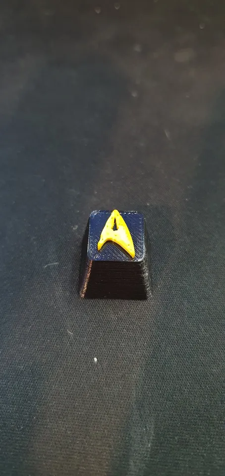 Star Trek Keycap by 3DLada | Download free STL model | Printables.com