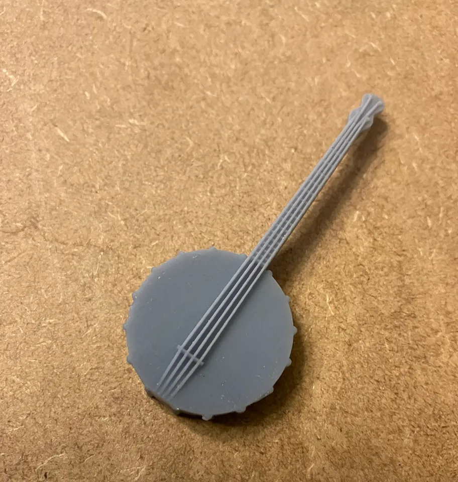 Tiny Banjo by nightfox90 | Download free STL model | Printables.com