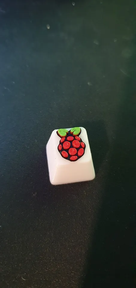 Raspberry Pi Keycap by 3DLada | Download free STL model | Printables.com