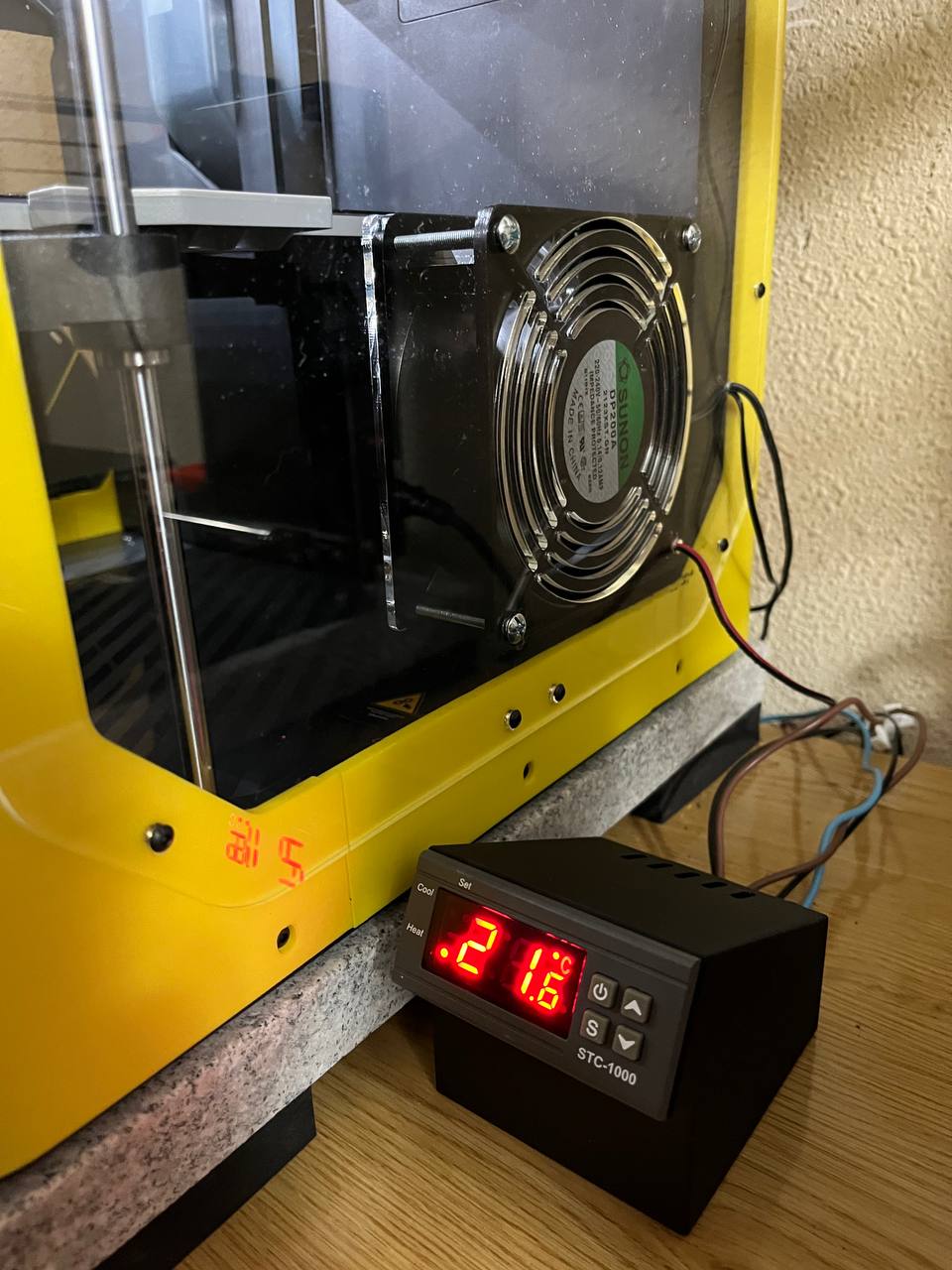 Holes for 120mm fan to Bambu Lab P1P ARC enclosure by SlavaSlenin ...
