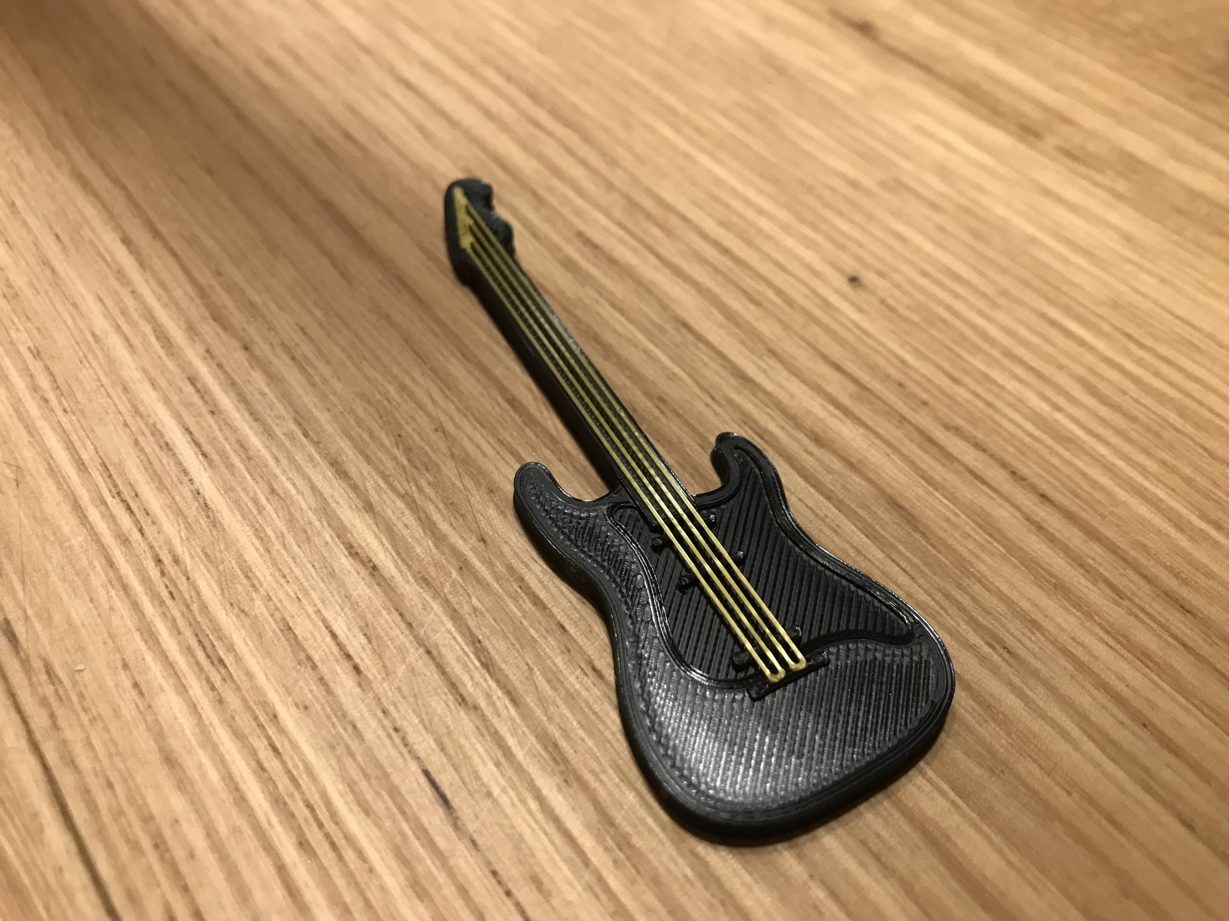 Electric Guitar by Xilow | Download free STL model | Printables.com