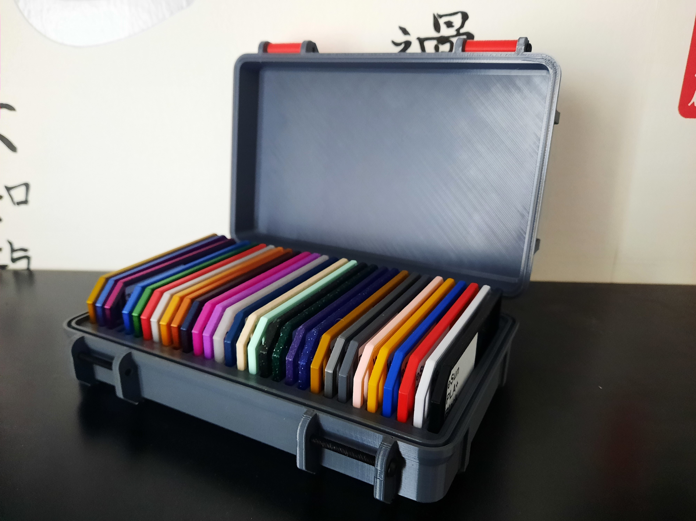 Rugged filament sample box | Remix by Kaksu3D | Download free STL model ...