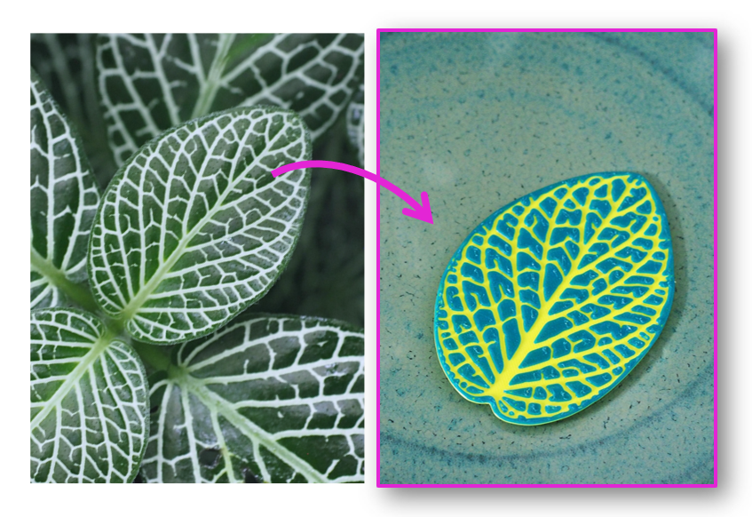 Real Leaf Structur Model by Blue Hazel | Download free STL model ...