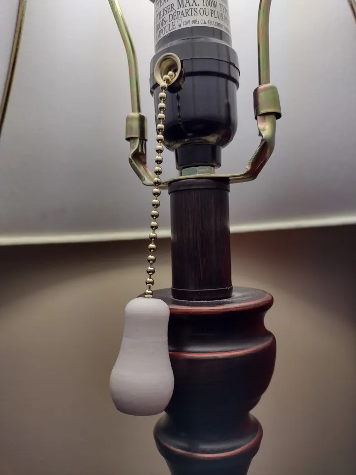 Lamp Chain Pull by southbaygsr | Download free STL model | Printables.com