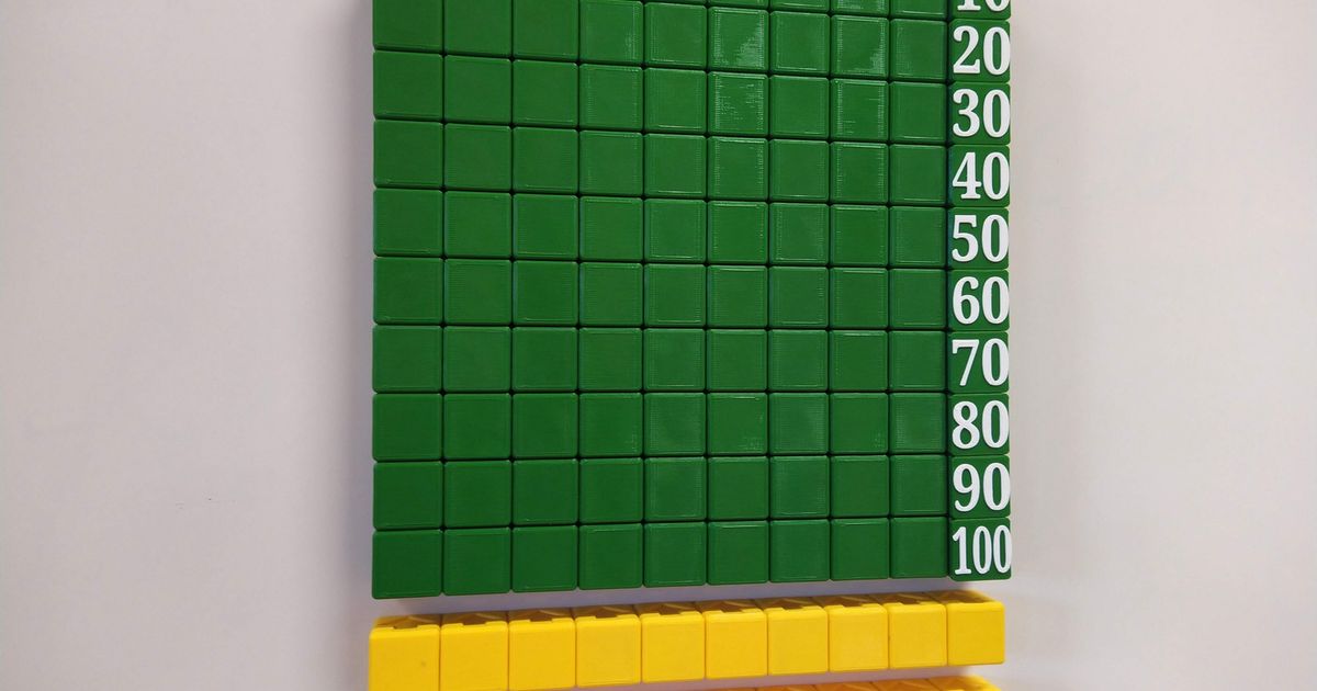 MAB material (Base Ten Blocks) by Pieter-Jan Sterk | Education ...