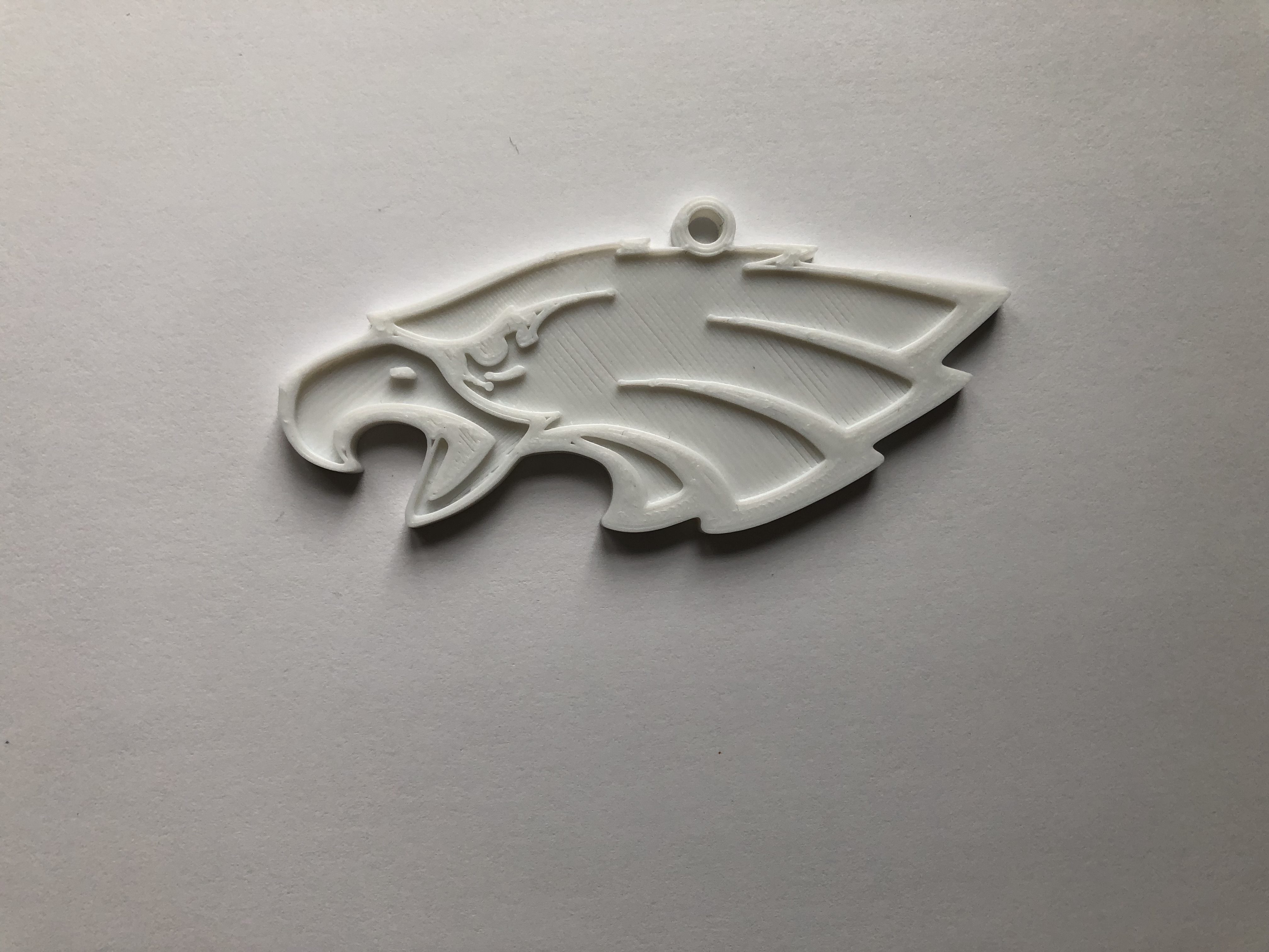 Philadelphia Eagles Logo Keychain by Blue Anonymous | Download free STL ...