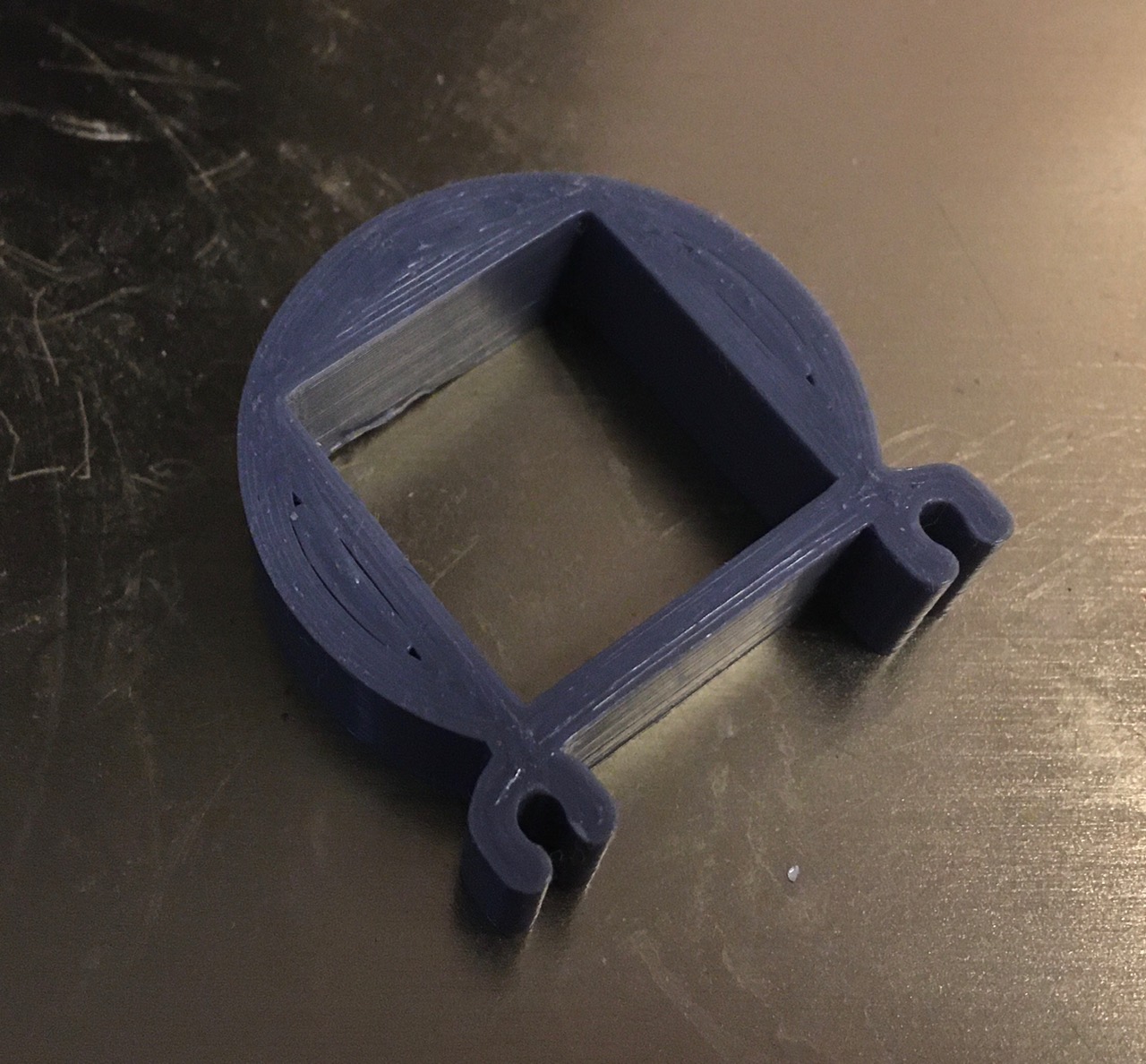 Square bar filament spool rack bracket for wire shelves by Emmett ...