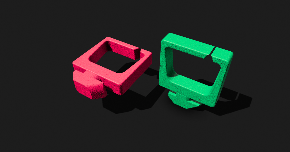 Quick mount wire brackets / clips for 2020; 2040 and 4040 extrusions by ...