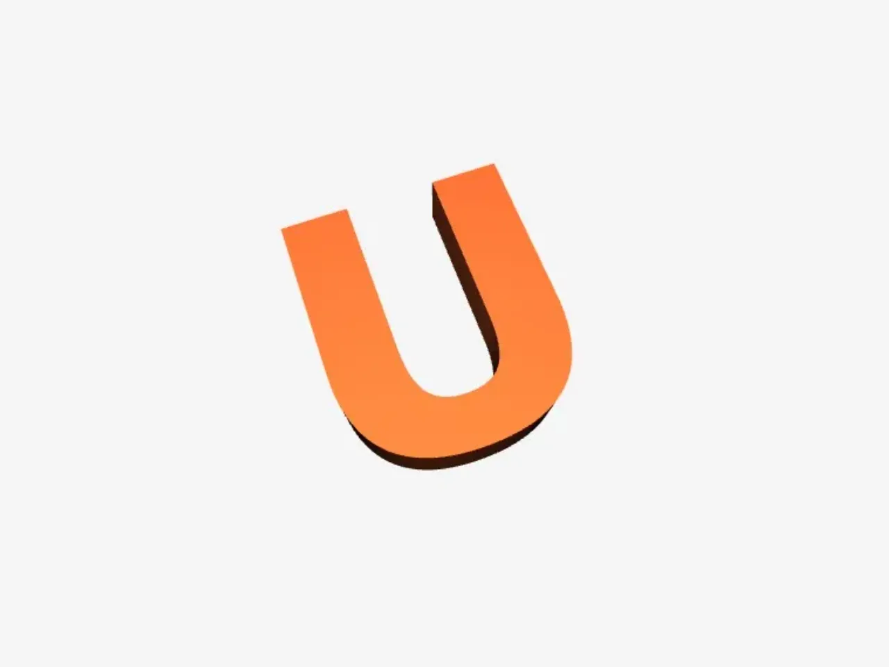 Alphabet Letter U by Thibaud Chrun | Download free STL model ...