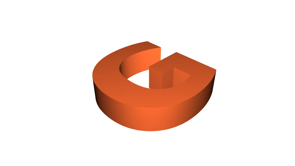Alphabet Letter G by Thibaud Chrun | Download free STL model ...