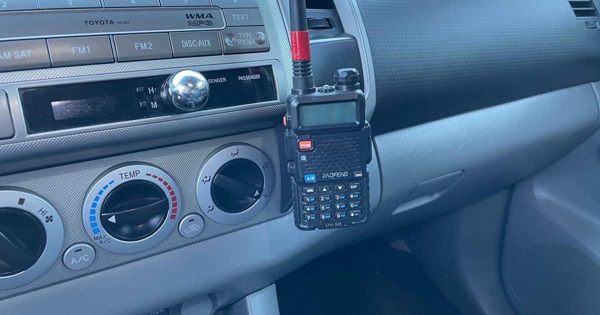 Tacoma HAM Radio Mount by TacoDan | Download free STL model ...