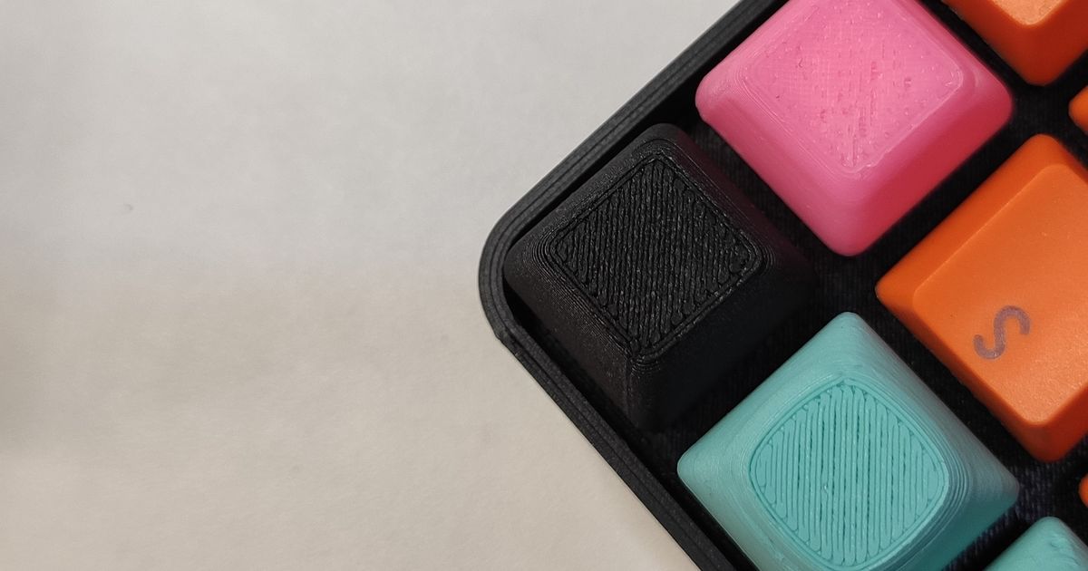 Blank XDA profile Keycaps por twothingies | Descargar modelo STL ...