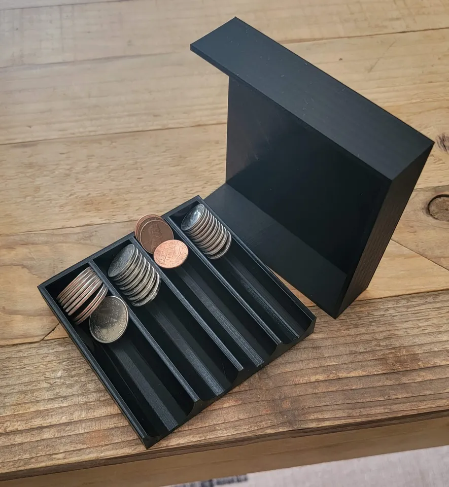 Coin Tray Cover by Tim Gilmore | Download free STL model | Printables.com