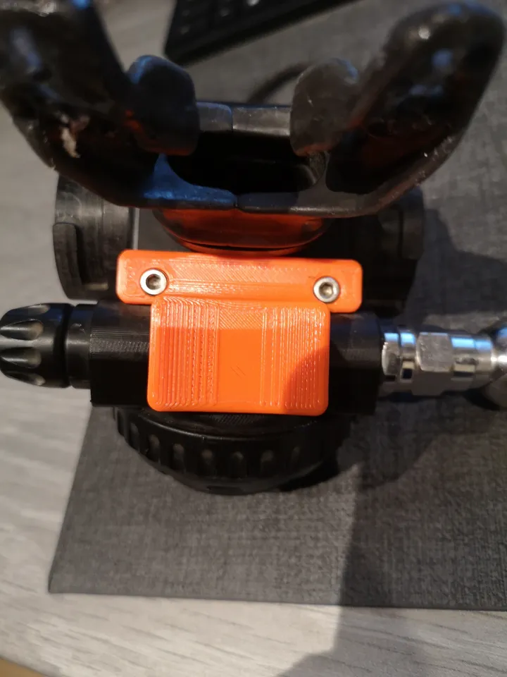 Shrimp BOV chin rest for rebreather by Jim Warny | Download free STL ...