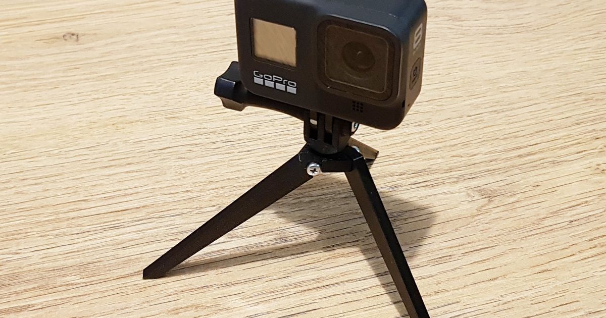Mini foldable tripod for GoPro action cameras por HD_Creator ...