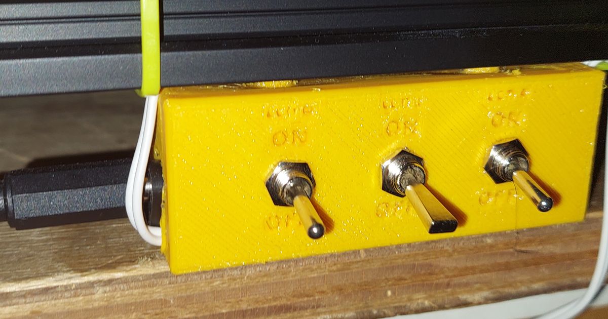 Led control box for creality printers von Jendys | Kostenloses STL ...