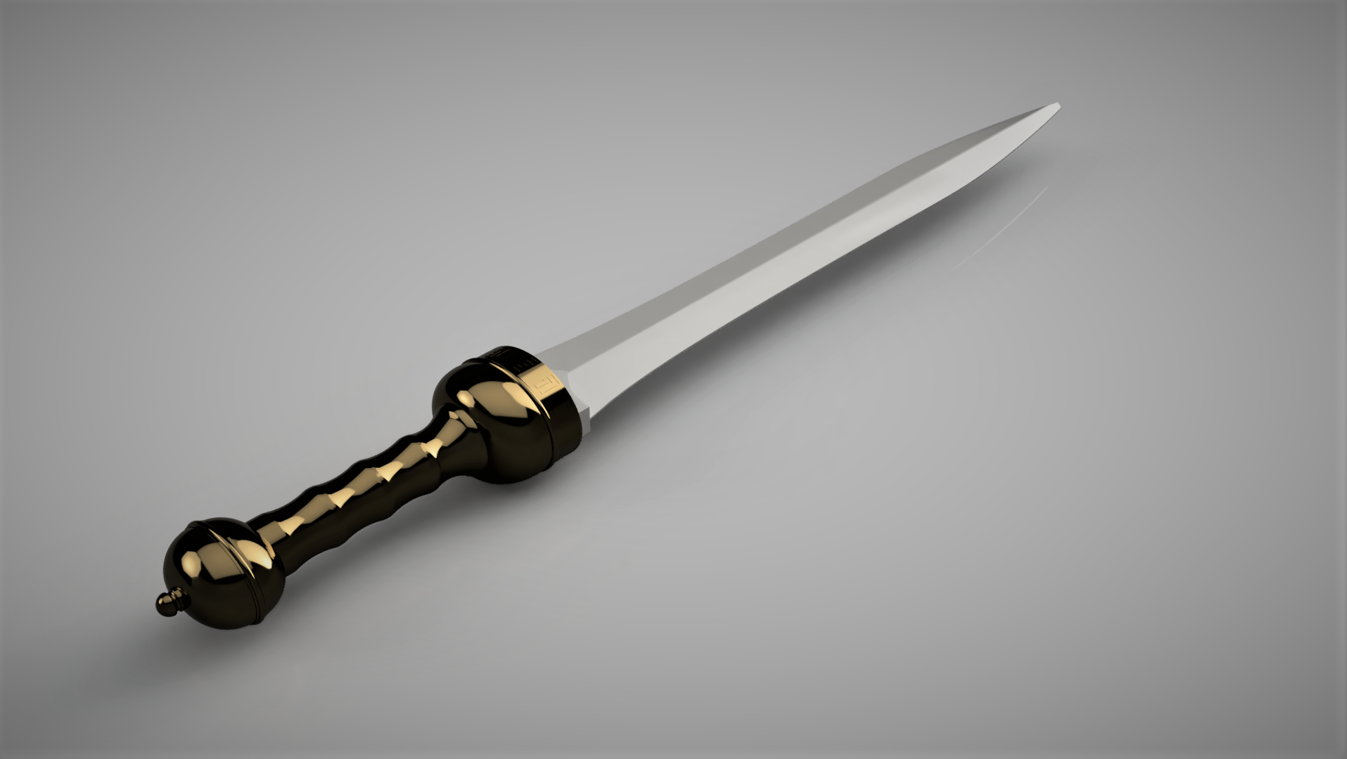 Roman Gladius (Real size) by Jimflc | Download free STL model ...