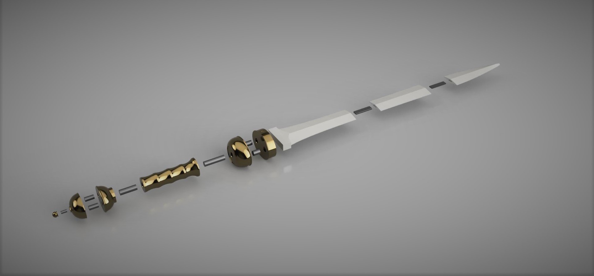 Roman Gladius (Real size) by Jimflc | Download free STL model ...