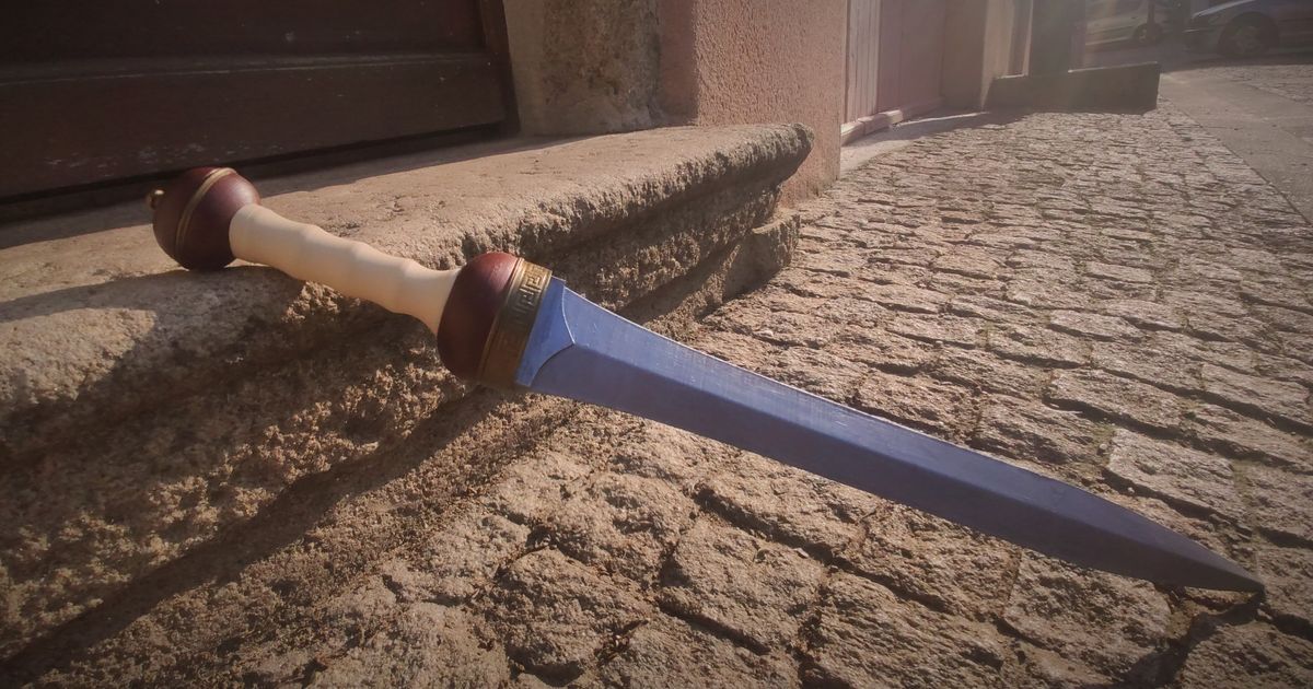 Roman Gladius (Real size) by Jimflc | Download free STL model ...