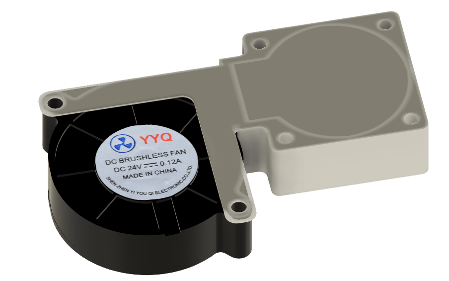 5015 blower adapter to 4010 4020 fan mount von Hrumque | Kostenloses ...