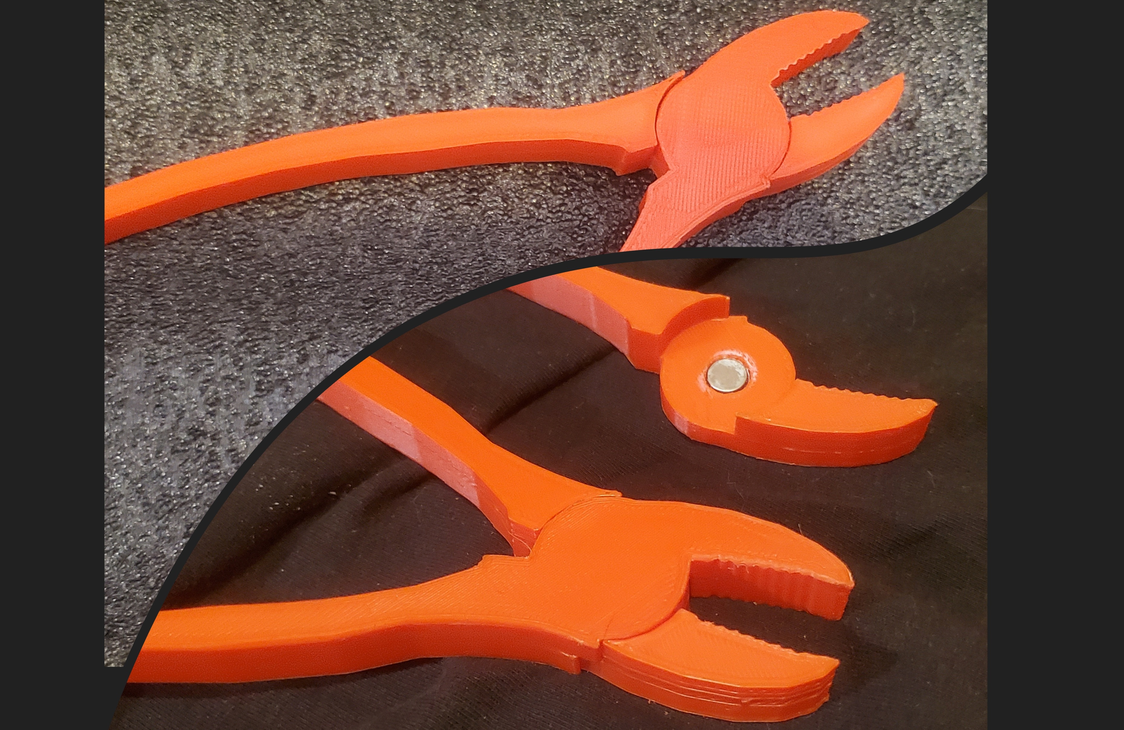 Magnetic Pliers v1 by Manguy dude | Download free STL model ...