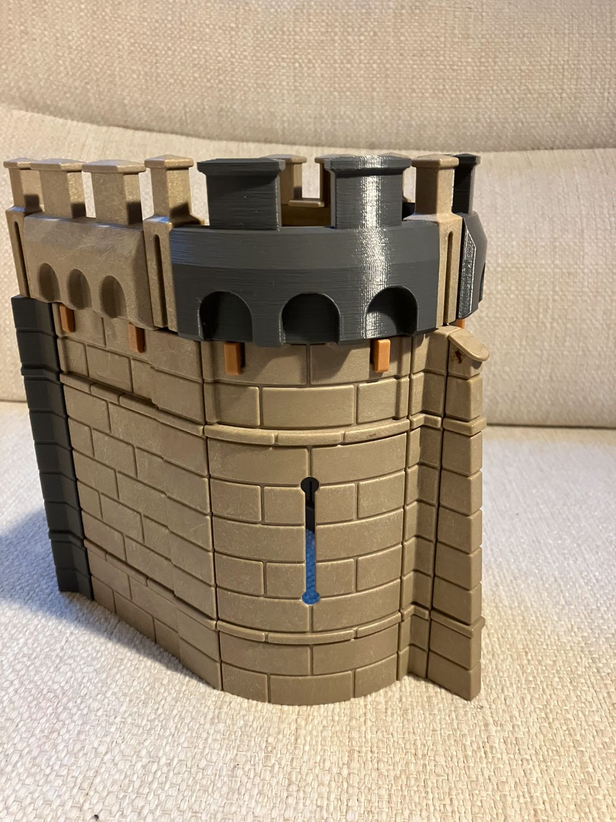 Playmobil castle round wall top piece by Matthijz98 | Download free STL ...