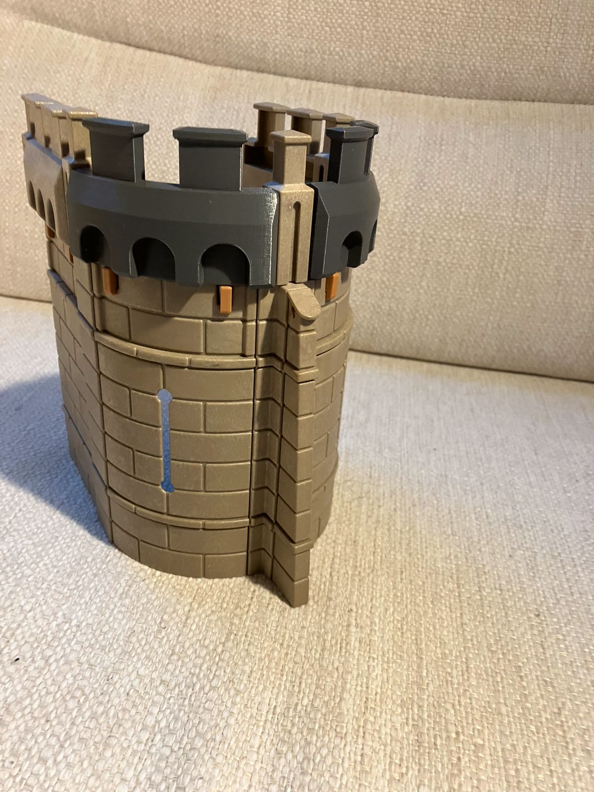 Playmobil castle round wall top piece by Matthijz98 | Download free STL ...