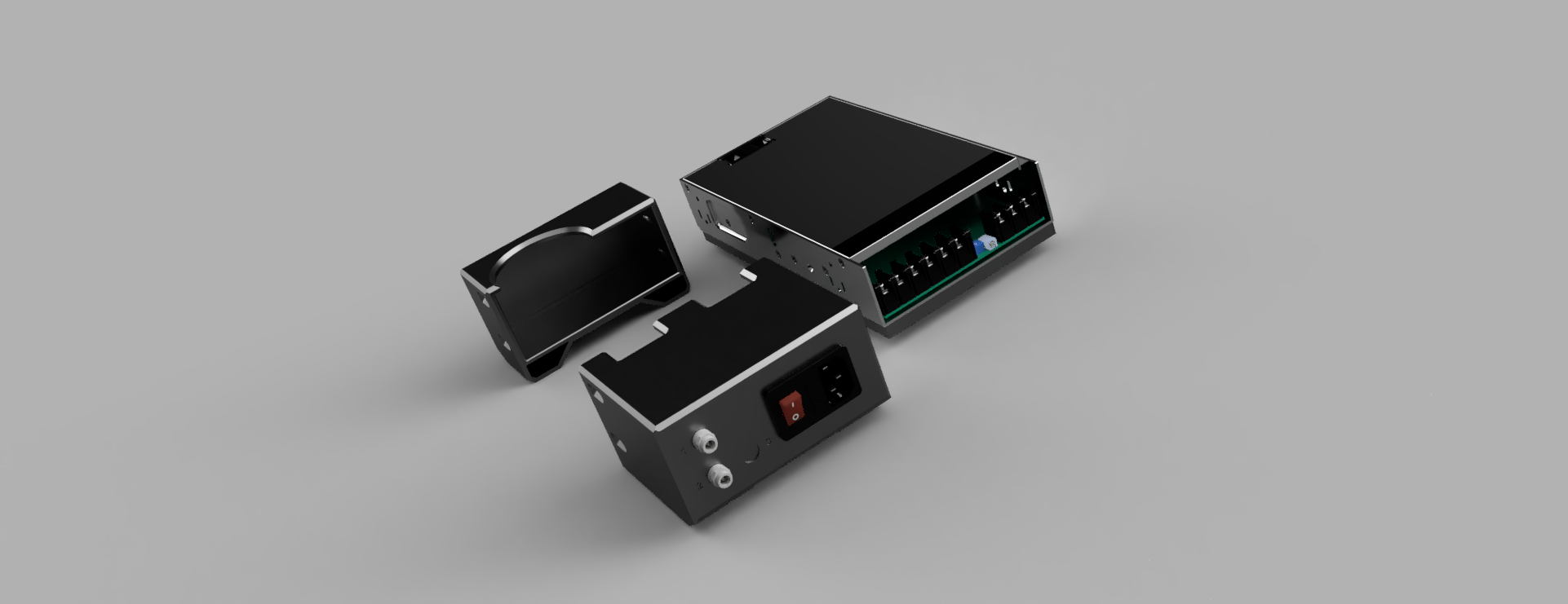 PSU enclosure (semi closed) by SANAIR | Download free STL model ...