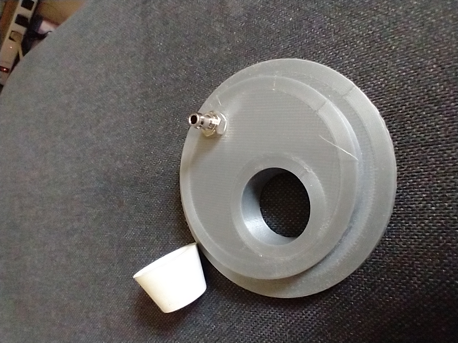 Mason Jar Vacuum Filtration Adapter by wanderer_76 | Download free STL ...