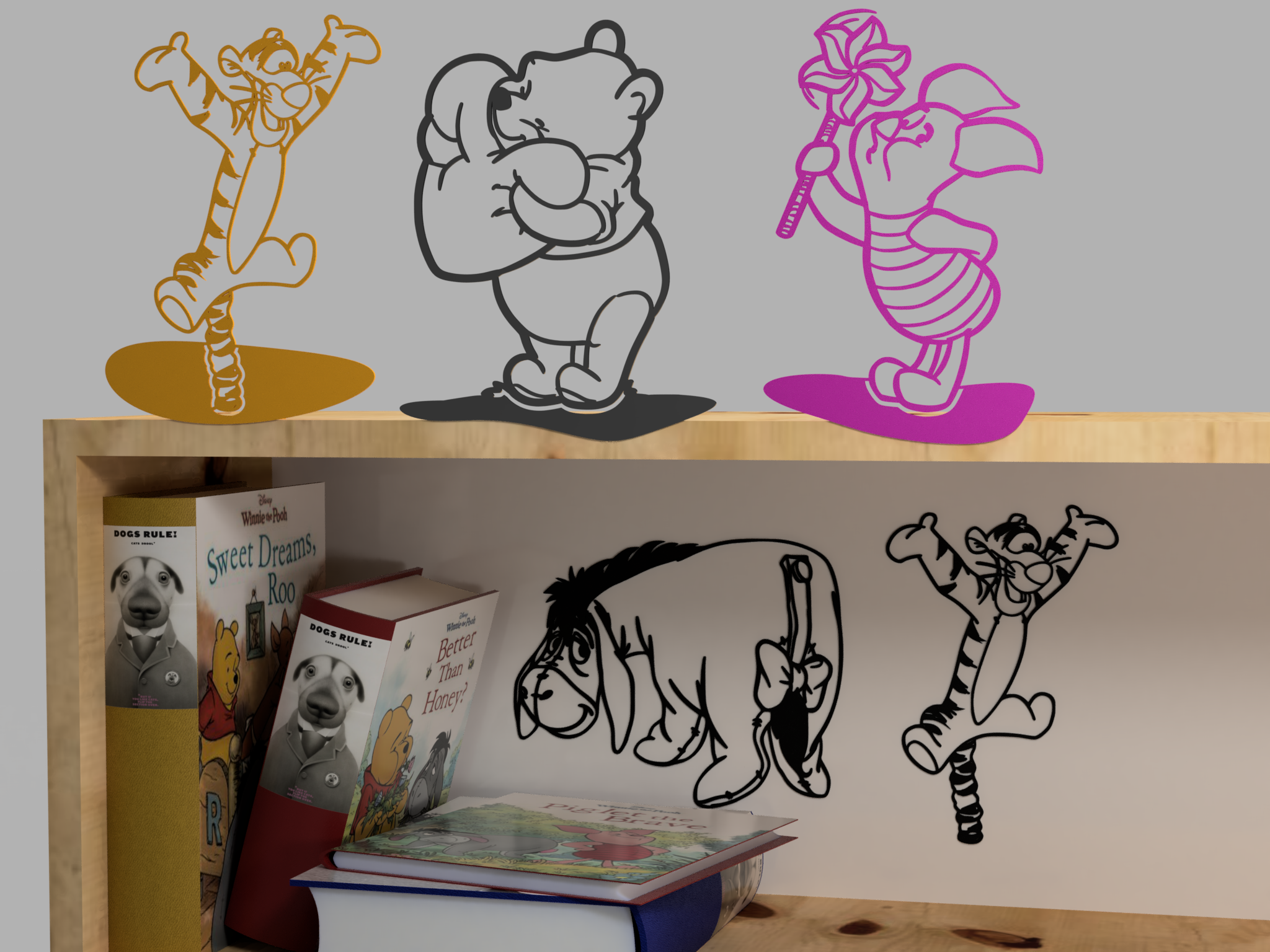 Tigger from Winnie the Pooh by Joe | Download free STL model ...