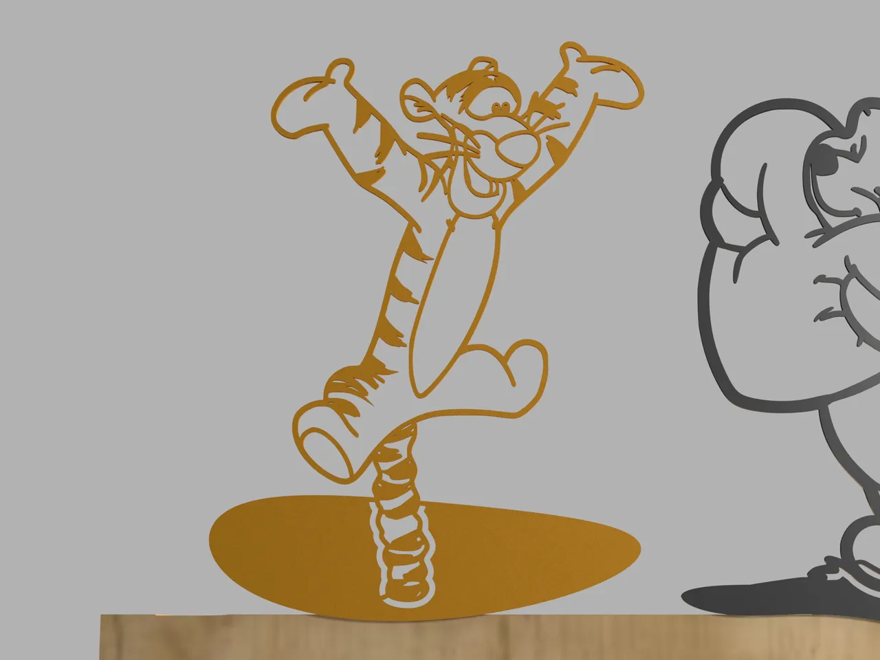 Tigger from Winnie the Pooh by Joe | Download free STL model ...