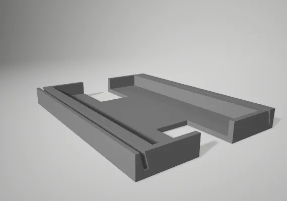 3x5 Index Card Tray with vertical slots by Chris | Download free STL ...
