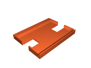 3x5 Index Card Tray with vertical slots by Chris | Download free STL ...