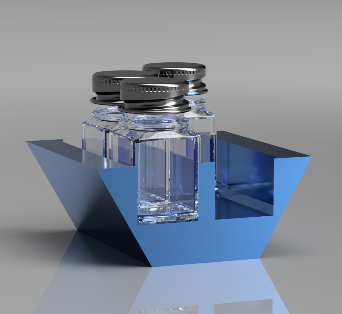 Hive Evo Model Paint Drawer Insert by Faust | Download free STL model ...