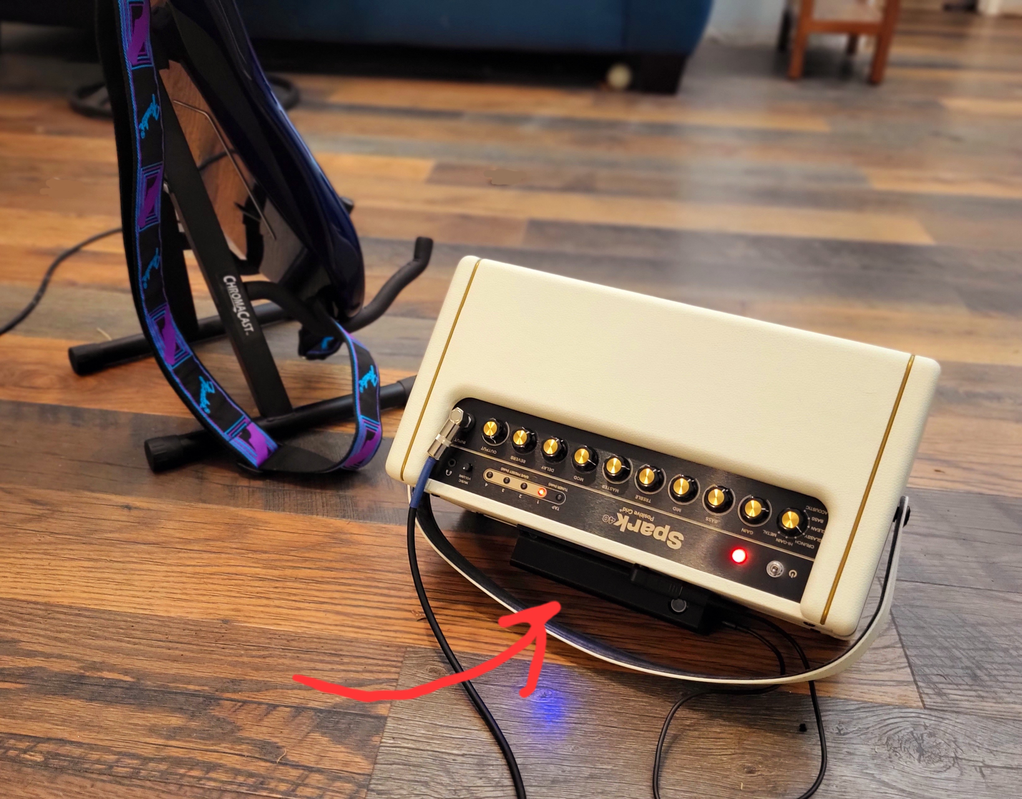 Baseus Battery Holder for Positive Grid Spark Amp by FouriersLaw ...