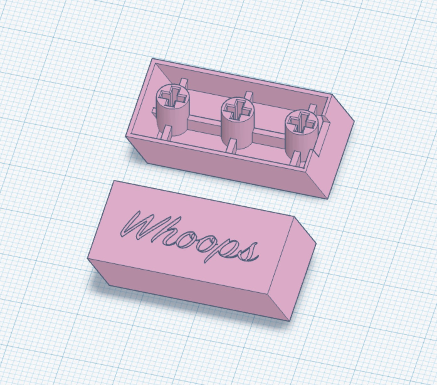 Whoops! Backspace Eraser Keycap por SirPrintsALot | Descargar modelo ...
