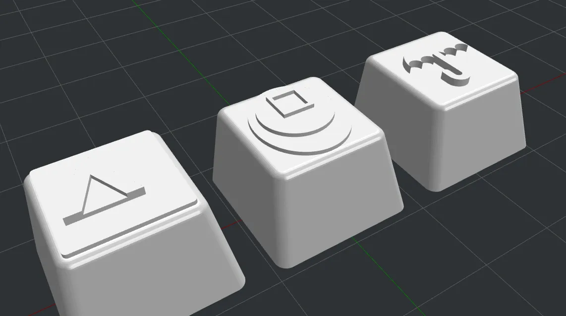 Squid Game Keycaps By Matteo Giovanni Cirfeda Download Free Stl Model