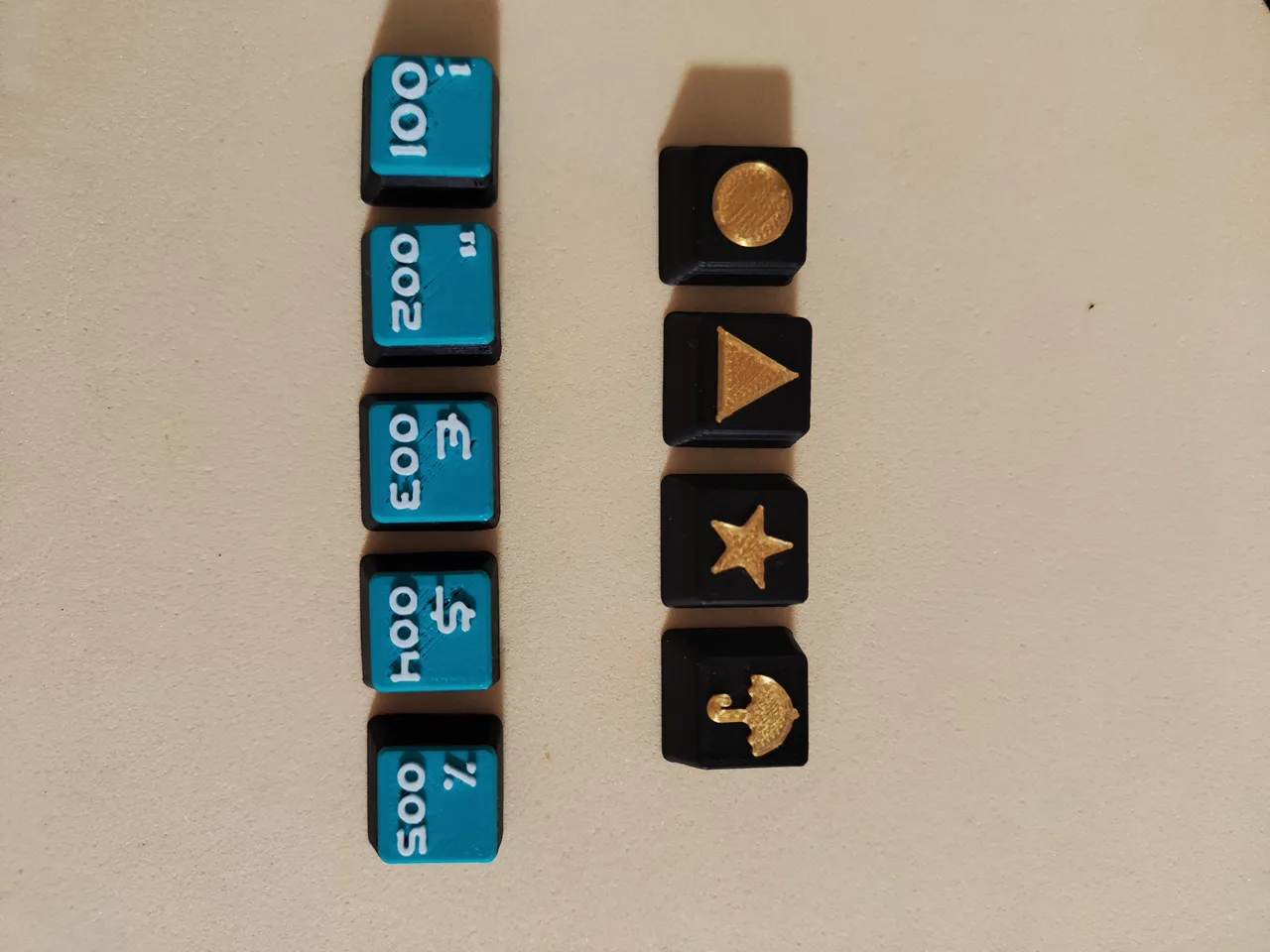 Squid Game Keycaps By Matteo Giovanni Cirfeda Download Free Stl Model