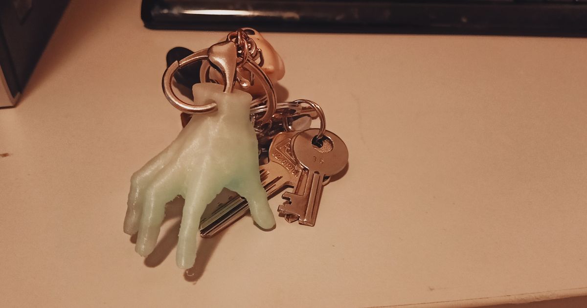 Wednesday's thing / keychain version by medvjed | Download free STL ...