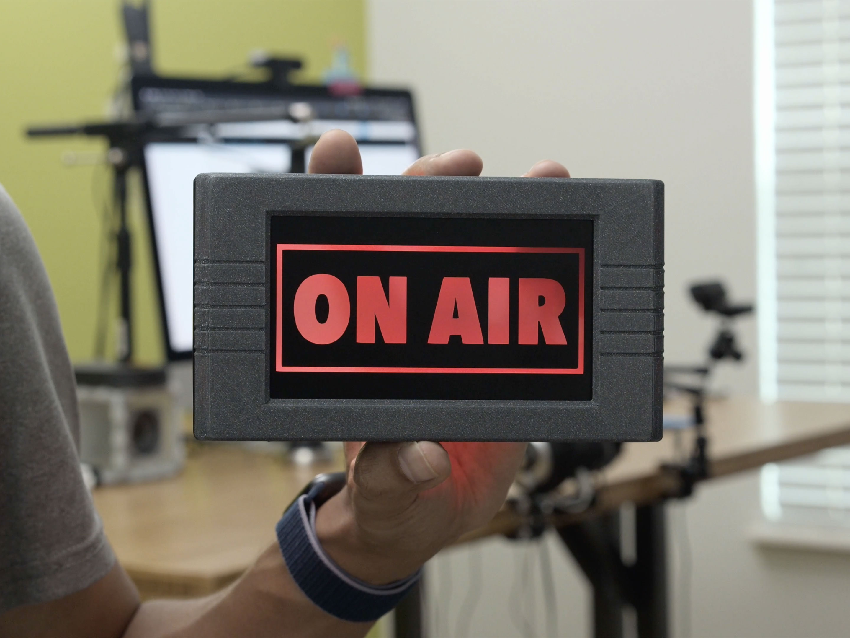 DIY On Air Sign von Adafruit | Kostenloses STL-Modell herunterladen ...
