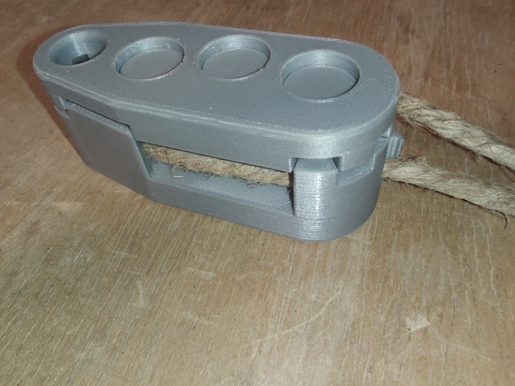 One way Pulley by kryvian | Download free STL model | Printables.com