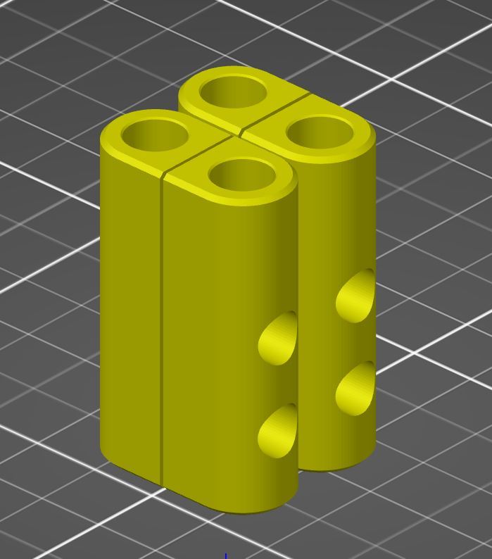 Hinge for mosquito net by kryvian | Download free STL model ...