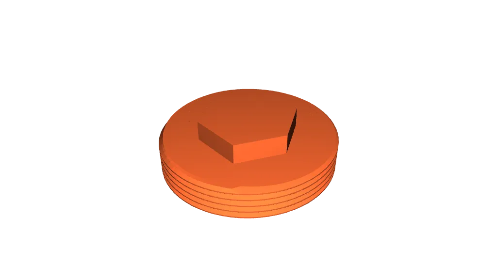 Unoptimized Cleanout Cap by zlaur3d | Download free STL model ...