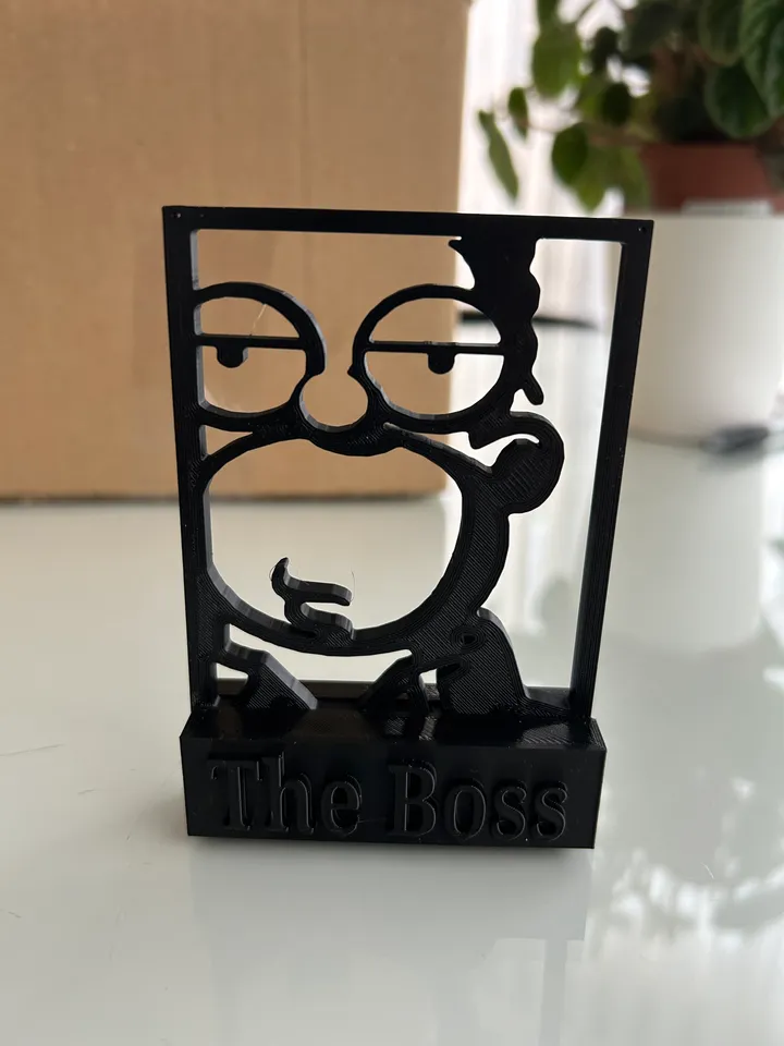 Hommer Simpson decoracion silueta "The Boss" by SergioCH | Download ...