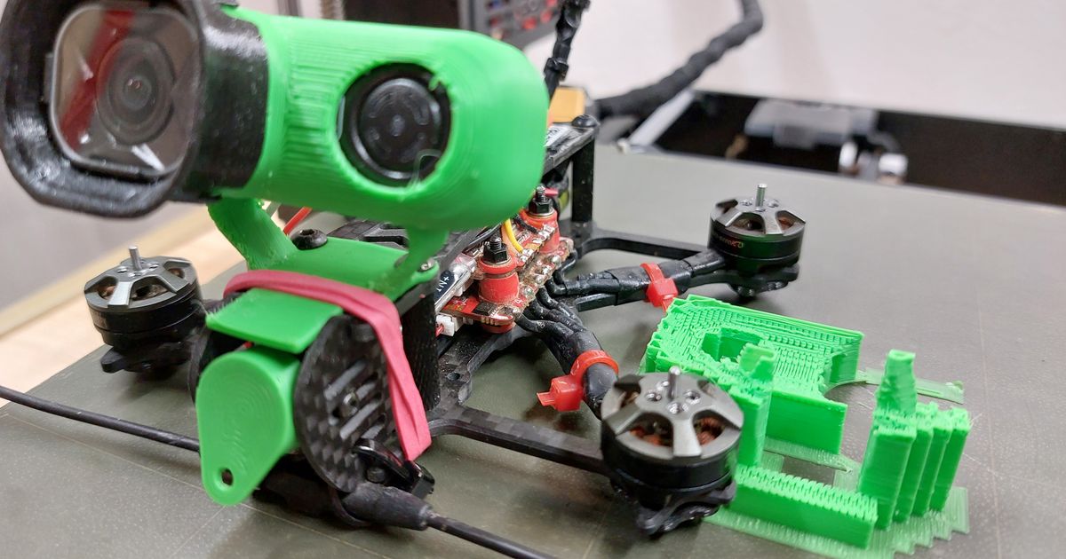 semi-flex case runcam thumb pro por Meiming | Descargar modelo STL ...