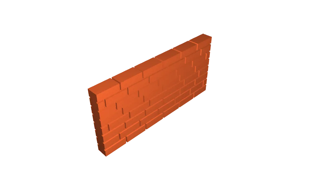 Brick Wall by Zura | Download free STL model | Printables.com