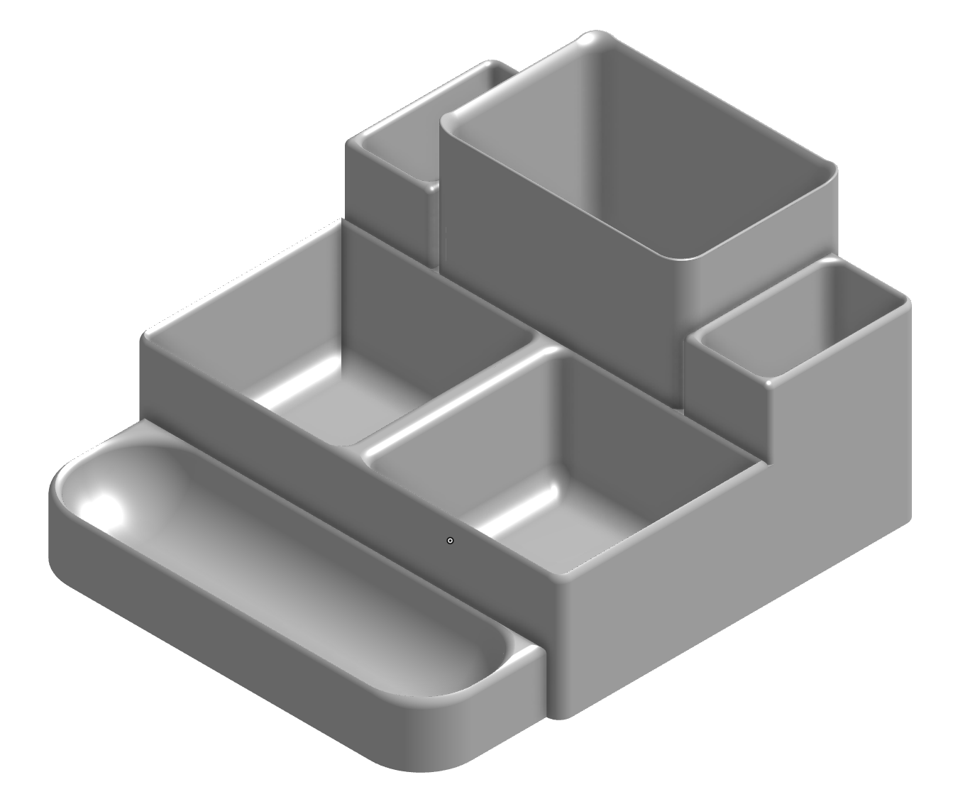 Stubby Finger Tray by BeautifulLEDs | Download free STL model ...