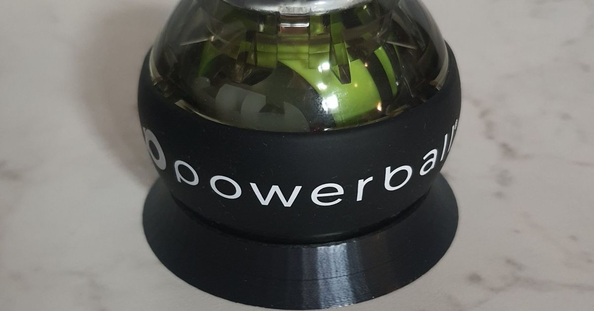 Powerball stand by marioidea | Download free STL model | Printables.com