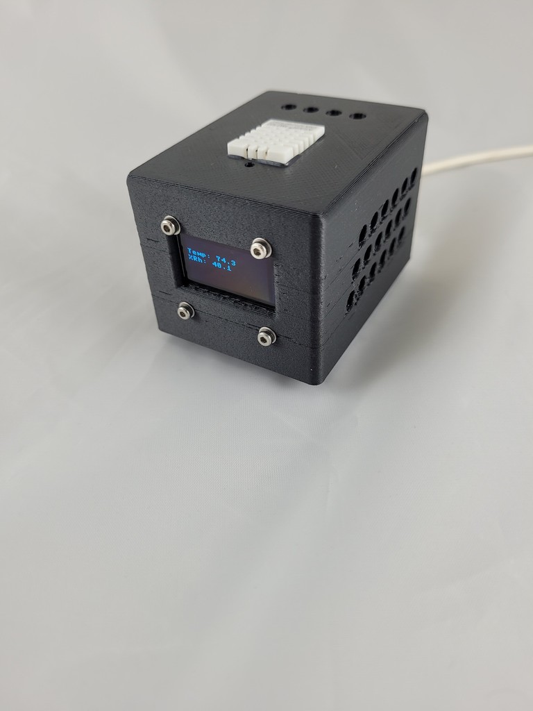 Wemos D1 Environmental Monitor by n9dmt | Download free STL model ...
